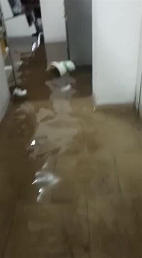 V Deo Chuva De Mais De Uma Hora Alaga Ruas E Inunda O Servi O