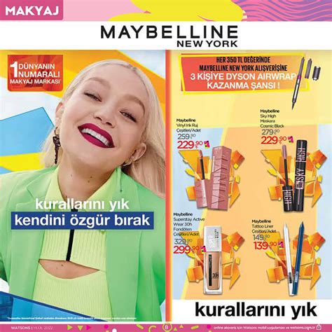 Watsons EYLÜL 2022 Aktüel Ürünler Kataloğu
