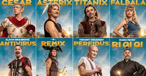 Toutes les stars et tous les persos d Astérix Obélix lEmpire du