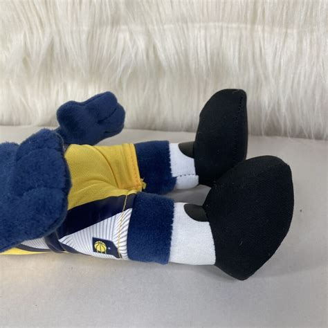 Indiana Pacers Mascot Boomer 10 Plush NBA Basketball Sports Fan