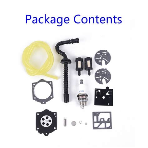 Carburateur R Paration Kit Jardin Tuyau Allumage Prise Tron Onneuse