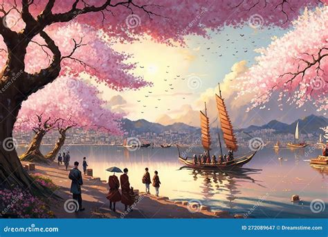 Update Anime Cherry Blossom Wallpaper K Latest In Coedo Vn