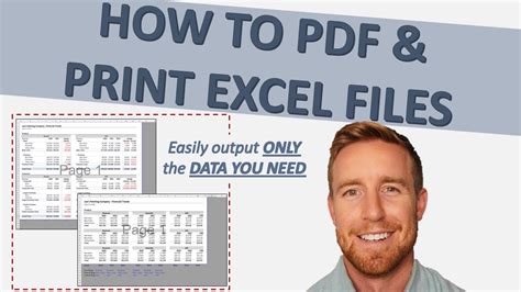 how to print excel documents or pdf tips and tricks for formatting your sheets youtube