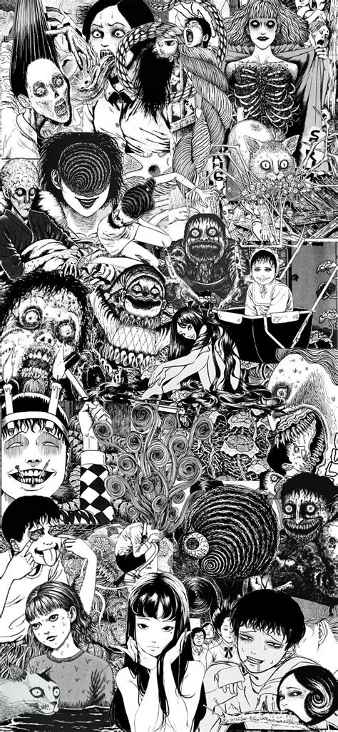 Junji Ito Art Graph HD Phone Wallpaper Pxfuel