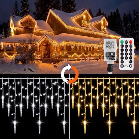 Guirlande Lumineuse Rideau Lumineux GREEMPIRE 10 75m 320 LED Pour