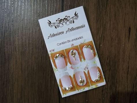 Adesivos Jóia de unha Elo7 Produtos Especiais