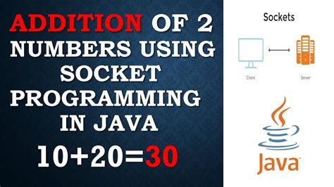 addition of 2 numbers using socket programming advance java youtube
