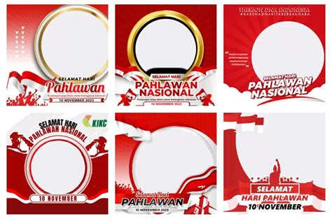 7 Link Twibbon Hari Pahlawan 10 November 2023 Dengan Desain Keren Dan