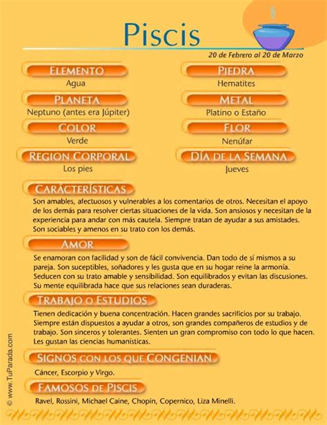 Piscis signo del zodíaco características del signo Piscis fechas del