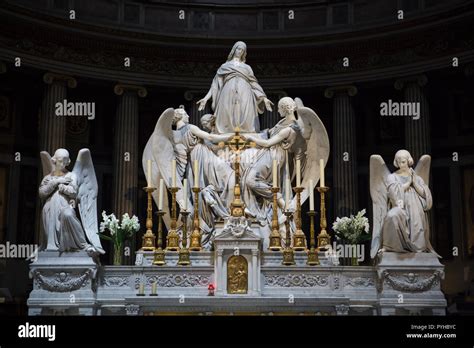 Asunción de Santa María Magdalena Estatua de mármol por el escultor