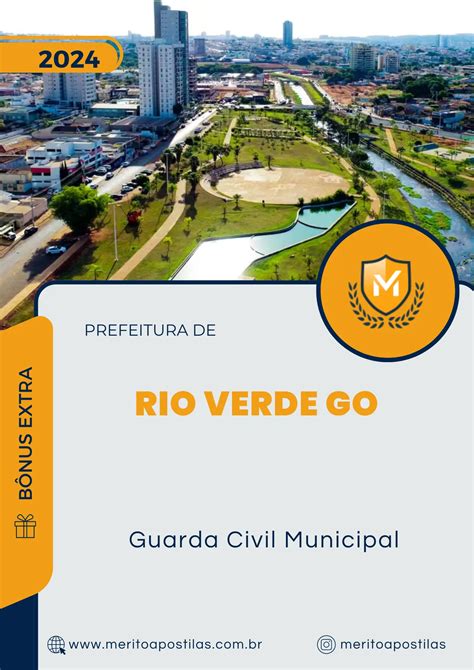 Apostila Guarda Civil Municipal Prefeitura De Rio Verde GO 2024