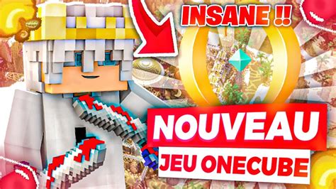 JE TEST LE NOUVEAU MODE JEU SUR ONECUBE Serveur De Inoxtag Ft