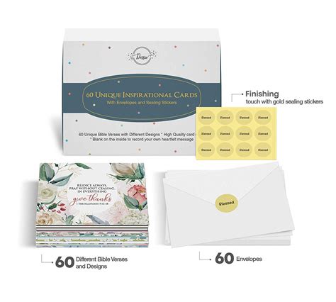Dessie Bible Verse Cards 60 Unique Scripture Cards With 60 Different
