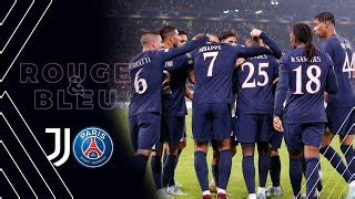 𝐑𝐨𝐮𝐠𝐞 𝐁𝐥𝐞𝐮 Juventus FC vs Paris Saint Germain 1 2 Champions