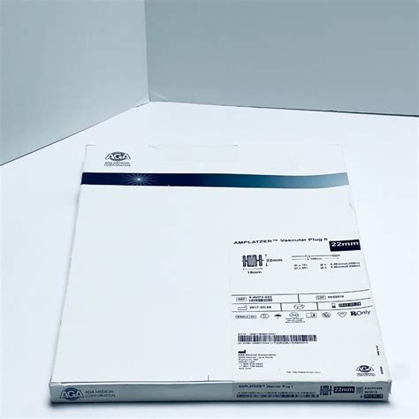 New AGA MEDICAL 9 AVP2 020 Amplatzer Vascular Plug II Disposables