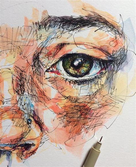 Noel Badges Pugh Watercolor Art Art Painting Drawings
