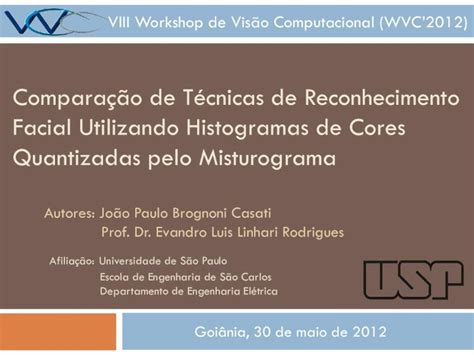 PDF Comparação de Técnicas de Reconhecimento Facial Utilizando
