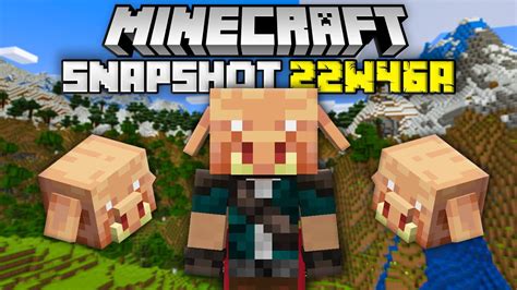 Minecraft 1 20 CAP NOU DE PIGLIN Snapshot 22w46a YouTube