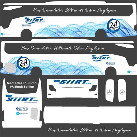 Mercedes Tourismo 19 RHD BUS SİMULATÖR ULTİMATE SKİN
