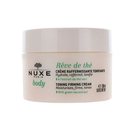 Nuxe Body Rêve de Thé Crème raffermissante tonifiante Soin du corps