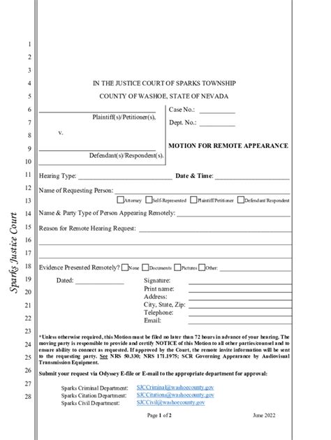 Fillable Online PDF Vs AFFIDAVIT OF COMPLAINT ORDER SPARKS JUSTICE