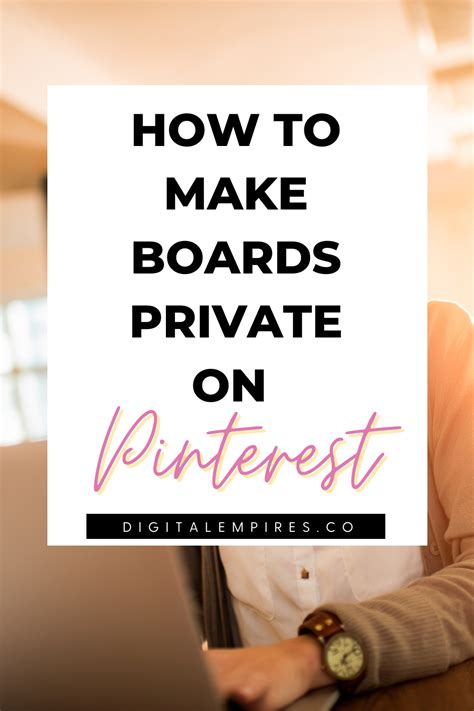 How To Make Boards Private On Pinterest Artofit