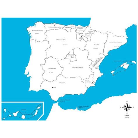 Mapa De Espa A
