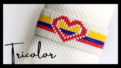 COMO HACER PULSERA CON MOSTACILLA PEQUEÑA fácil de hacer en TELAR PASO