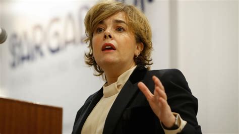 Soraya Sáenz de Santamaría reaparece en Galicia