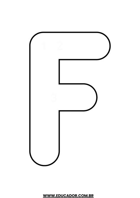 Letras Do Alfabeto Para Imprimir 10 Modelos Ilustrados Educador