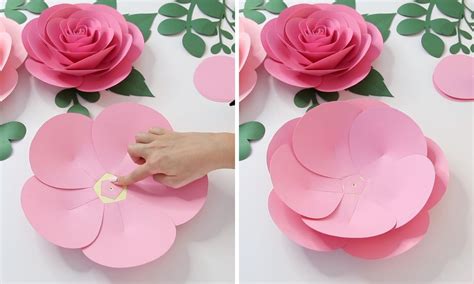 Printable Rose Flower Template Cut Out Home Alqu
