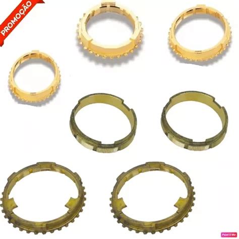 Kit Anel Sincronizado 1ª 5ª Marchas Fiat Palio Strada Fire Frete grátis
