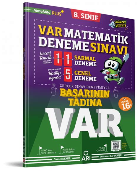 VAR Matematik Deneme Sınavı 8 Sınıf