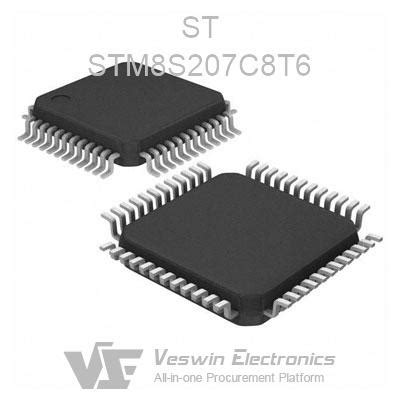 STM8S207C8T6 ST ST Veswin Electronics