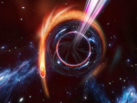 Distant Black Hole Is Caught In The Act Of Annihilating A Star