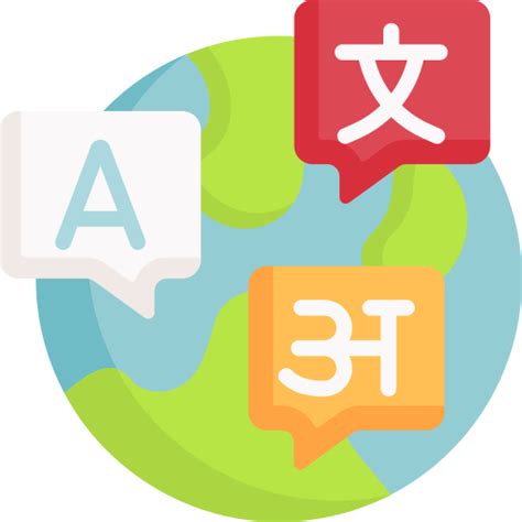 Icono De Idiomas Special Flat