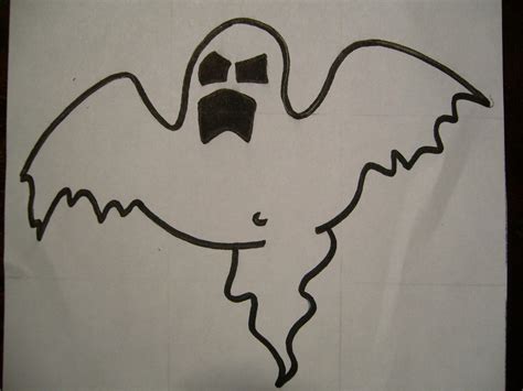 Cómo dibujar un fantasma 8 pasos