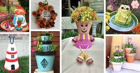 28 Best DIY Clay Flower Pot Crafts Ideas And Designs For 2024