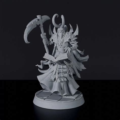 Soul Harvester Undead Wizard Fantasy Miniatures Undead Dominion