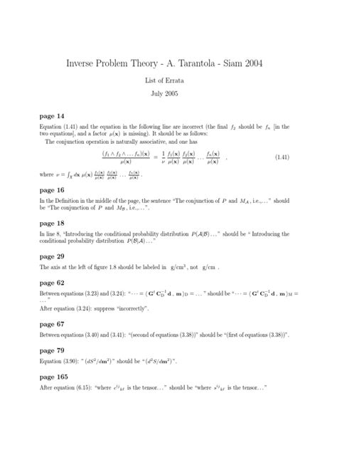 pdf inverse problem theory pdf dokumen tips