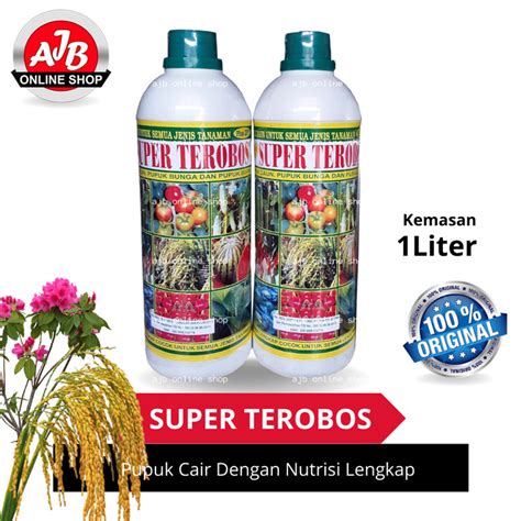 Jual SUPER TEROBOS Super Trobos Pupuk Cair Buah Dan Sayur Nutrisi