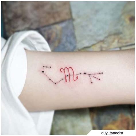 Tatuaje Signo Escorpio Para Mujer Kulturaupice