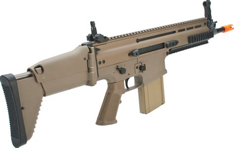 Buy Evike Airsoft Cybergun FN Herstal Licensed Metal Scar Heavy