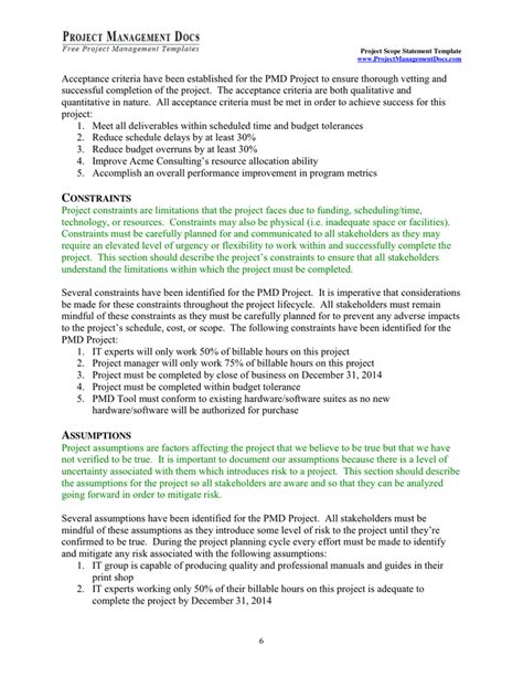 project scope statement template in word and pdf formats page 3 of 6 4f9 84960 hot sex picture