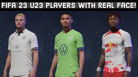FIFA 23 All U23 Players With Real Face Pt 2 YouTube