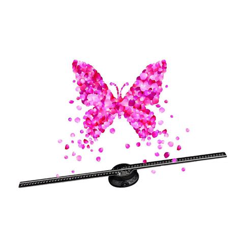 Customized 3D Hologram Fan Display Projector Naked Eye 3D Advertising