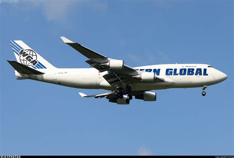N452SN Boeing 747 48E BDSF Western Global Airlines Jiaming