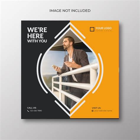 Digital marketing social media post design vorlage für das wachstum