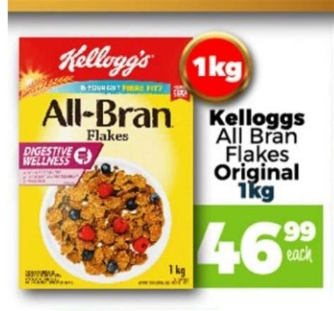 Kellogg S All Bran Flakes Original 1kg Offer At Take N Pay
