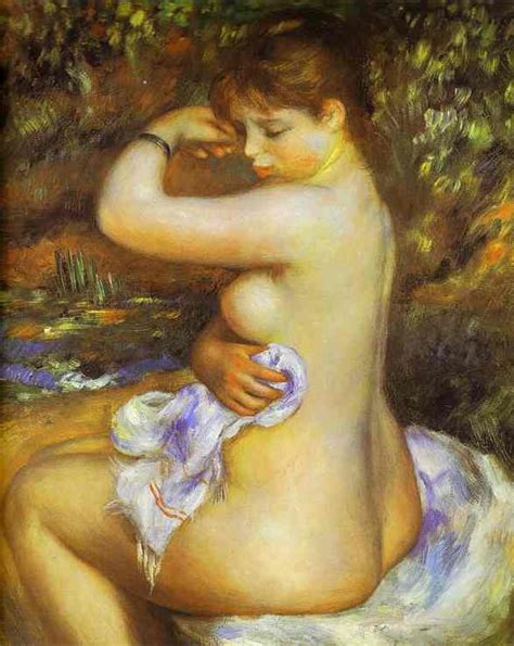 Reproducciones De Pinturas Después del baño de Pierre Auguste Renoir